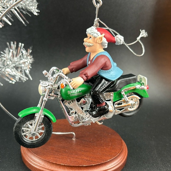 Harley-Davidson | Holiday | Vintage 202 Harley Davidson Santa Elf On A ...